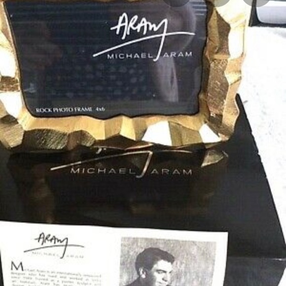 Michael Aram | Accents | Michael Aram Gold Rock Frame 4x6 | Poshmark